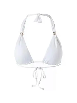 Melissa Odabash Grenada Triangle Bikini Top - White