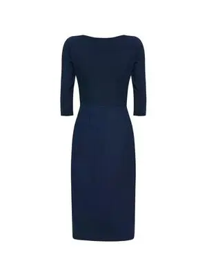 Chiara Boni La Petite Robe Wrap Midi Dress