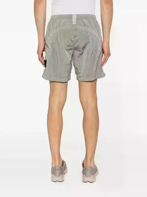 Stone Island Zip-pocket Shorts - Grey