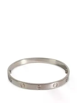 CARTIER Love White Gold Bracelet - Silver