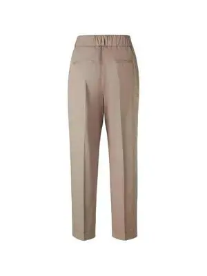 Peserico Pleated Cuffed-hem Trousers