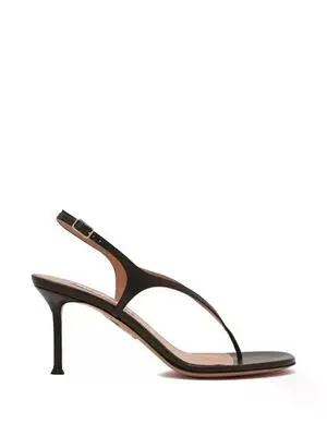 AQUAZZURA Thong-strap Sandals - Brown