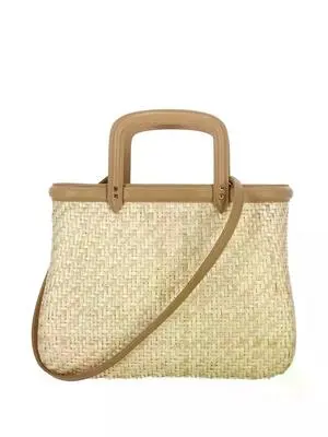 Rodo Wicker Top Handle Tote Bag