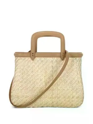 Rodo Wicker Top Handle Tote Bag