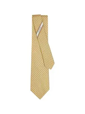 FERRAGAMO Patterned Neck Tie - Neutrals