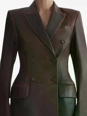 MUGLER Double-breasted Jacket Coat