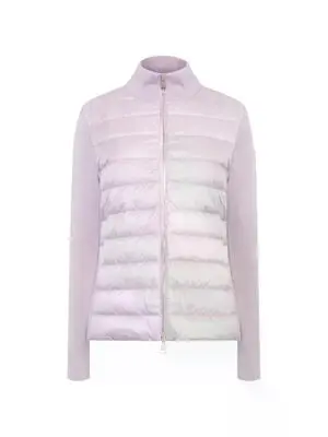 Moncler Panelled Zip-up Jacket - Purple