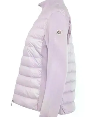 Moncler Panelled Zip-up Jacket - Purple
