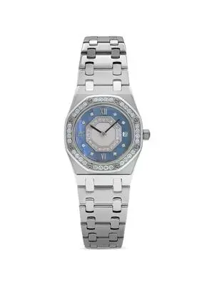 AUDEMARS PIGUET 2002 Royal Oak 25mm Watch - Blue