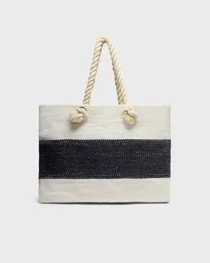Vilebrequin Cotton Woven Beach Bag Binta
