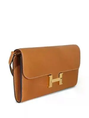 Hermès Constance To Go Epsom H Gold Shoulder Bag - Neutrals