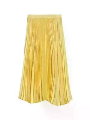 JIL SANDER Pleated Midi Skirt