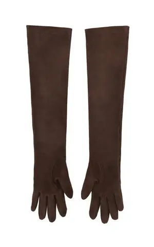 Ralph Lauren Long Glove - Brown