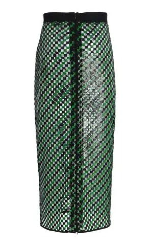 ZANKOV Halene Printed Midi Skirt