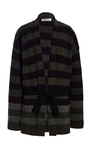 ZANKOV Paulina Merino-cashmere Cardigan - Multi