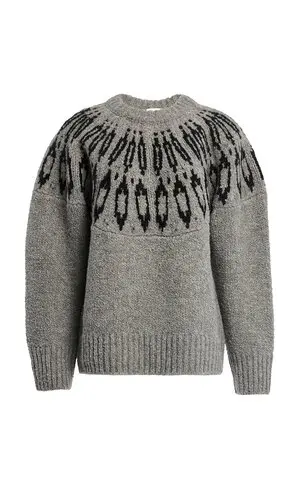 Altuzarra Coleman Wool Sweater - Grey