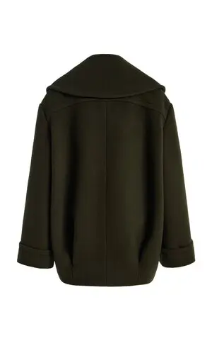 Altuzarra Etting Wool-blend Coat - Dark Green