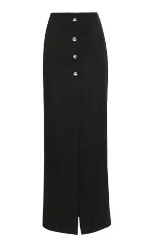 Altuzarra Pinkard Wool Maxi Skirt - Black