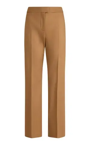 Altuzarra Wool-blend Straight-leg Pants - Brown