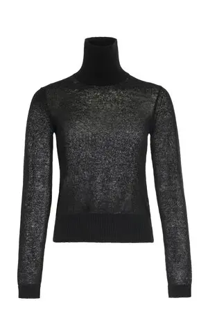 Altuzarra Austin Wool-blend Top - Black