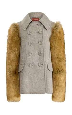 Altuzarra Jordan Wool-blend Coat - Neutral
