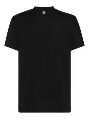 Philipp Plein Round Neck-graffiti T-shirt