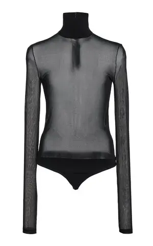 Michael Kors Turtleneck Bodysuit - Black