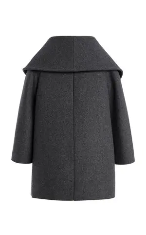 Michael Kors Portrait Collar Virgin-wool Coat