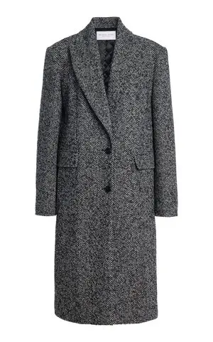 Michael Kors Oversized Cotton-blend Coat - Black