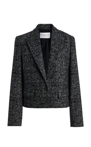 Michael Kors Tailored Virgin-wool Blazer - Black