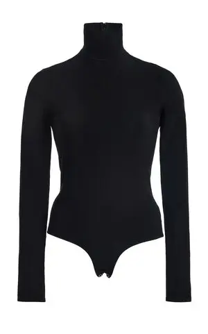 MICHAEL KORS Long-Sleeve Turtleneck Bodysuit
