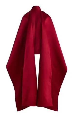 Michael Kors Silk Shawl - Red