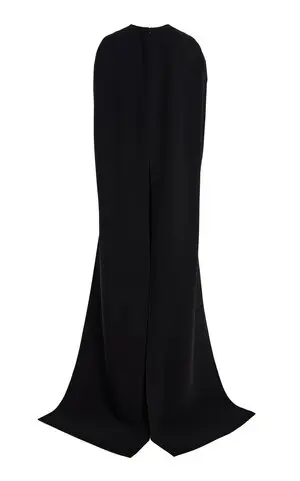 Michael Kors Cape Wool-blend Gown