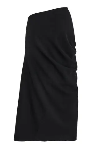Michael Kors Bias Wool-blend Midi Skirt