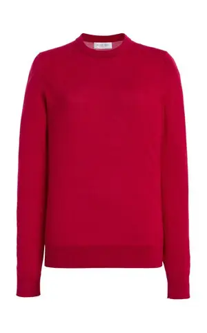Michael Kors Crew-neck Wool-blend Sweater - Red