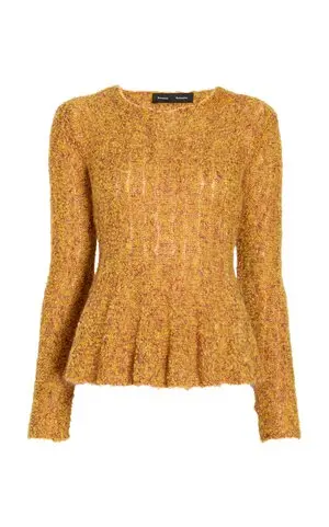 Proenza Schouler Joelle Long-sleeve Top - Multi