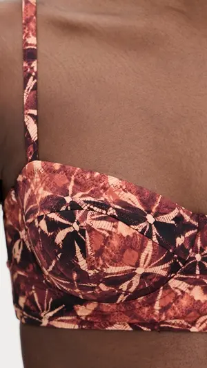 Ulla Johnson Zahara Bikini Top - Sumac
