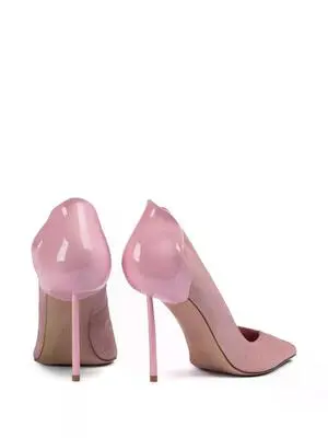 LE SILLA Petalo Suede Pumps - Pink