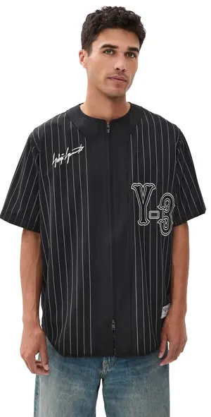Y3 Elite 5 Baseball Shirt - Black