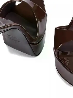 LE SILLA 140mm Uma Mules - Brown