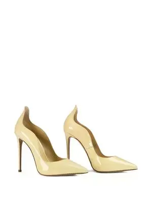 LE SILLA 120mm Ivy Pumps - Yellow