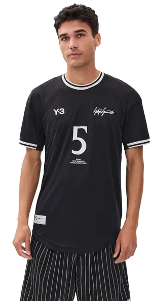 Y3 Elite 5 Football Tee