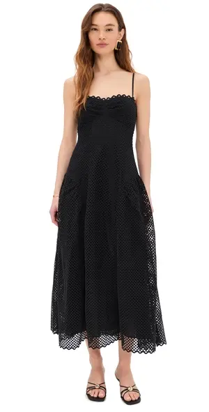 Ulla Johnson Isotta Eyelet Cotton Dress