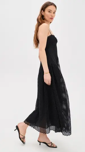 Ulla Johnson Isotta Eyelet Cotton Dress