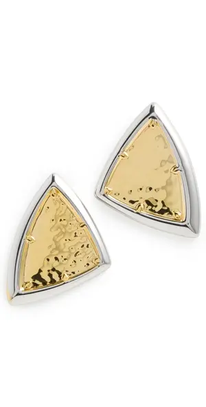 LUV AJ The Bianco Nero Studs - Silver