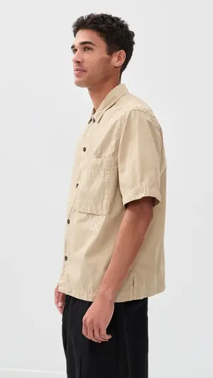 Stone Island Lightweight Cotton Shirt