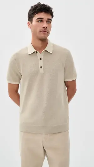 RHONE Mercer Knit Polo