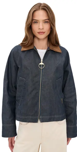 Barbour Freckleton Casual Jacket - Indigo/dress