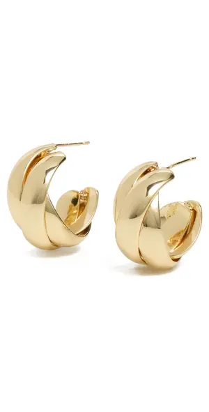 Shashi Ross Hoop Earrings - Gold