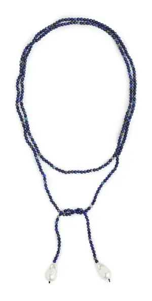 Baublebar Semi-precious Pearl Wrap Necklace - Blue